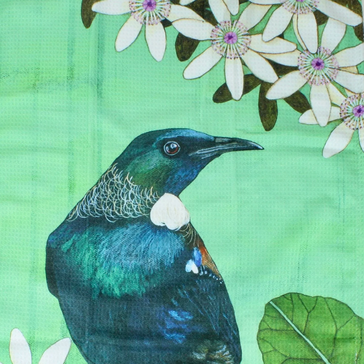 Tea Towel | Tui in the Sky Flowers – Eclectic Design House